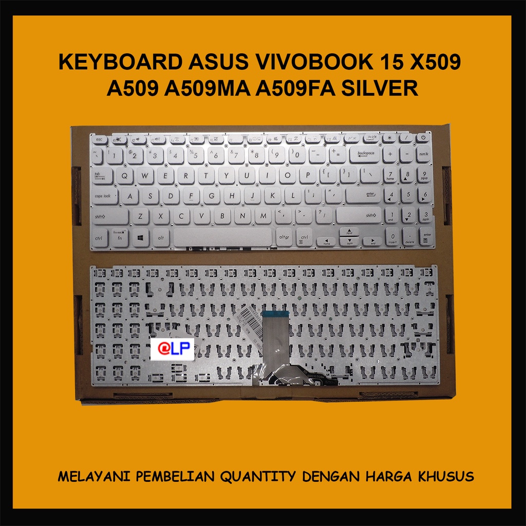 Jual Keyboard Asus Vivobook 15 x509 a509 a509ma a509fa Silver | Shopee ...