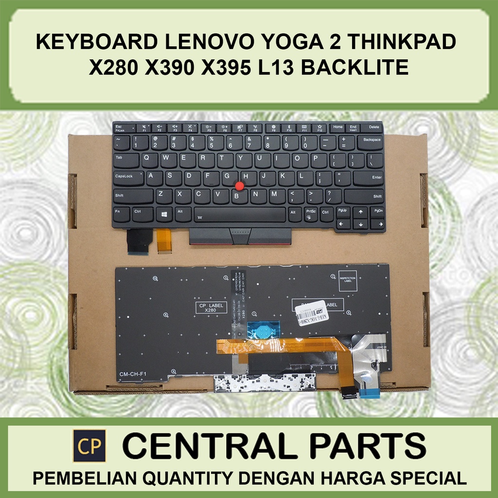 Jual Keyboard Lenovo Yoga 2 Thinkpad x280 x390 x395 l13 Backlight ...