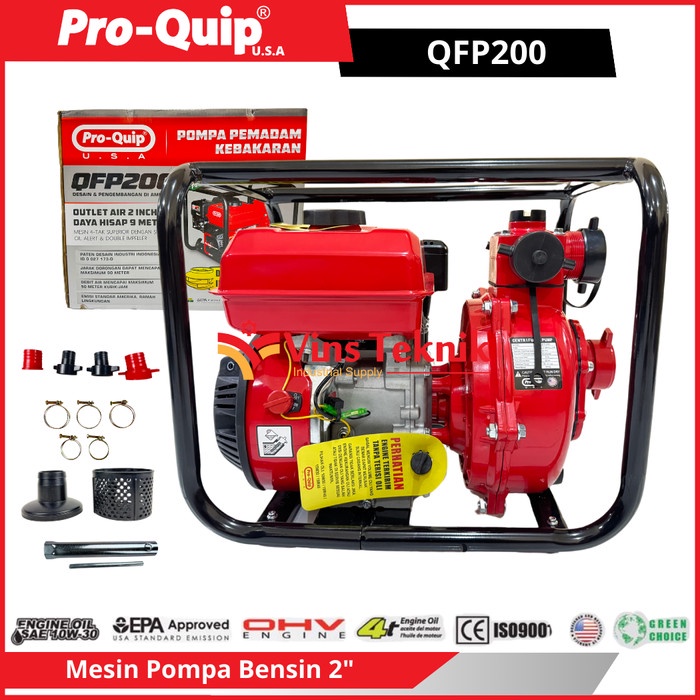 Jual Proquip Qfp 200 Qfp200 Mesin Pompa Air Bensin 2" Pompa Pemadam ...