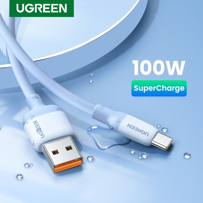 Jual Ugreen Type-C 6A 100W Silicone Time Capsule Cable - Kabel Data ...