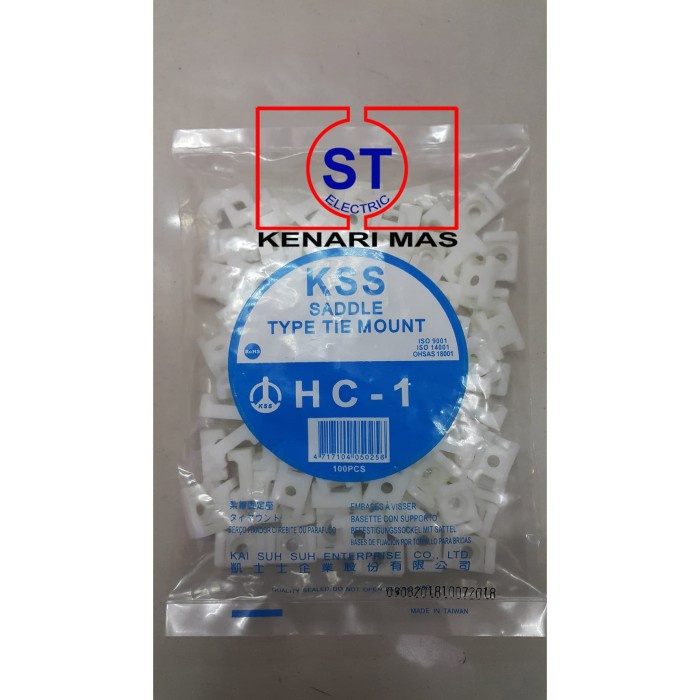 Jual KSS HC-1 / KSS Saddle Tie Mount / KSS HC1 / HC-1 / HC1 | Shopee ...
