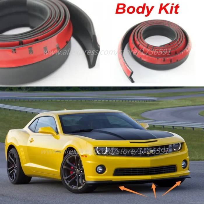 Jual For Chevrolet Camaro / Car Bumper Lip / Make car lower Body Kit ...