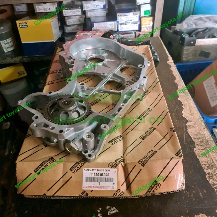 Jual Terbaik Cover Timing Pompa Oli Hilux Fortuner Diesel 3000Cc 1Kdftv ...