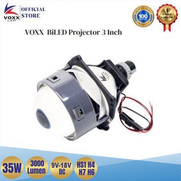 Jual Voxx Led Lensa Biled Projector Bluelens 35W Projie Led Hi-Lo 2.5 ...