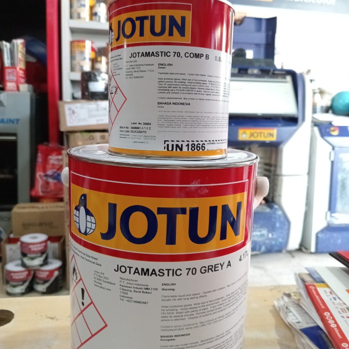 Jual JOTUN JOTAMASTIC 70 GREY (2 KOMPONEN) / CAT EPOXY | Shopee Indonesia