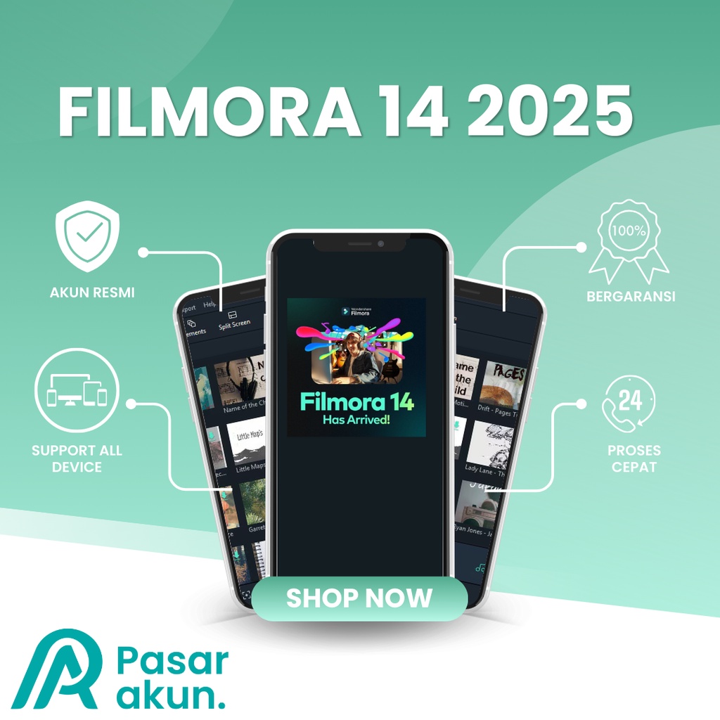 Jual Filmora 14 Full Version Non Watermark Permanen - Filmora - Software Editing Video | Shopee ...