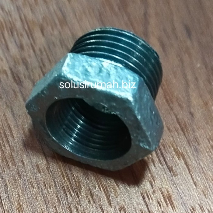 Jual cusss order] vlok ring besi galvanis m 1/2 x f 3/8 v vring drat 1/ ...