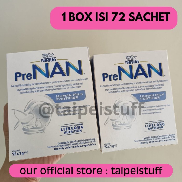 Jual PreNAN FM 85 Nestle Sachet - Human Milk Fortifier HMF Ready ...