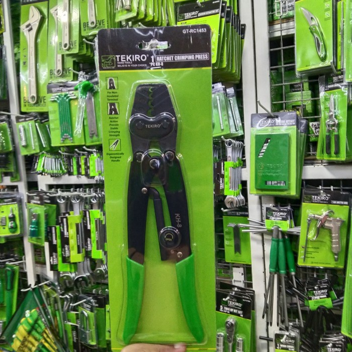 Jual Terpopuler Tekiro Tang Crimping Press Kh-8 | Shopee Indonesia