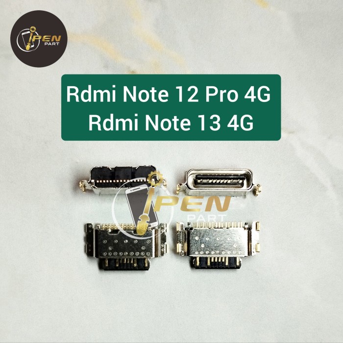 Jual Konektor Cas Aja Rdmi Note 13 4G Org Port Usb Ces Charging Only Xio Note 12 Pro | Shopee ...