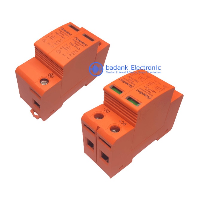 Jual WW- DC SPD 2P 375V 20-40KA Surge Arrester Protect Device Solar ...