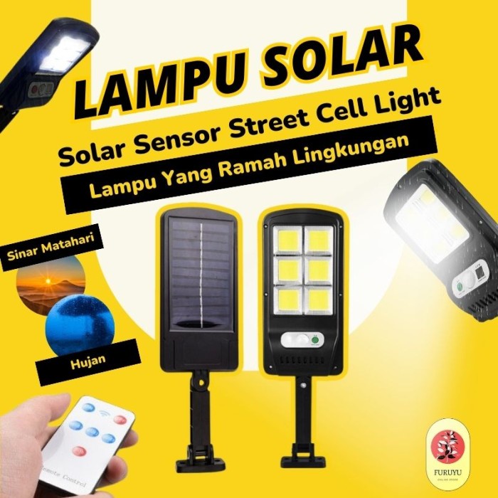 Jual Lampu Tenaga Panel Surya Matahari LED Solar Lamp BK 818 50W Waterproof | Shopee Indonesia
