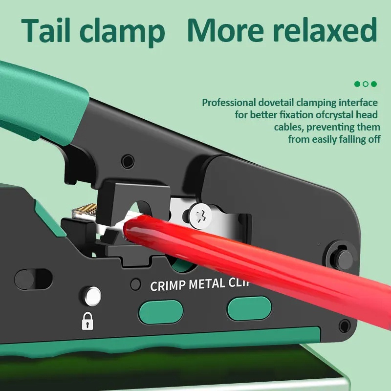 Jual Multifunctional Network Cable Pliers Crimping Pliers universal ...