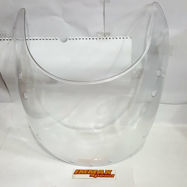 Jual Windshield Yamaha TZM 150 Malaysia Bening Putih Transparan Winsil ...