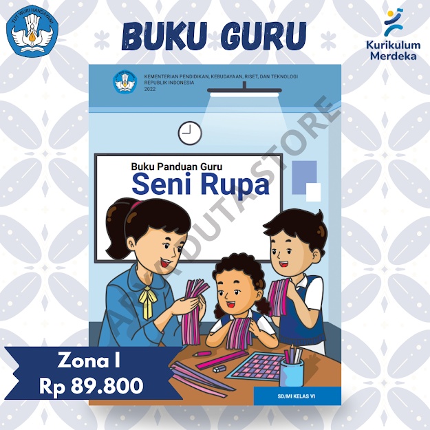 Jual Buku Panduan Guru Seni Rupa untuk SD/MI Kelas VI | Shopee Indonesia