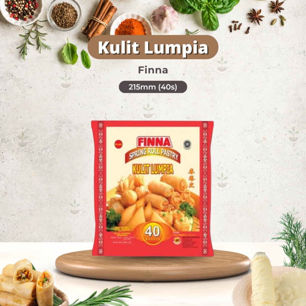 Jual FINNA Kulit Lumpia 40 Lembar 21 cm 500 gram - Rice Paper 40 lembar ...