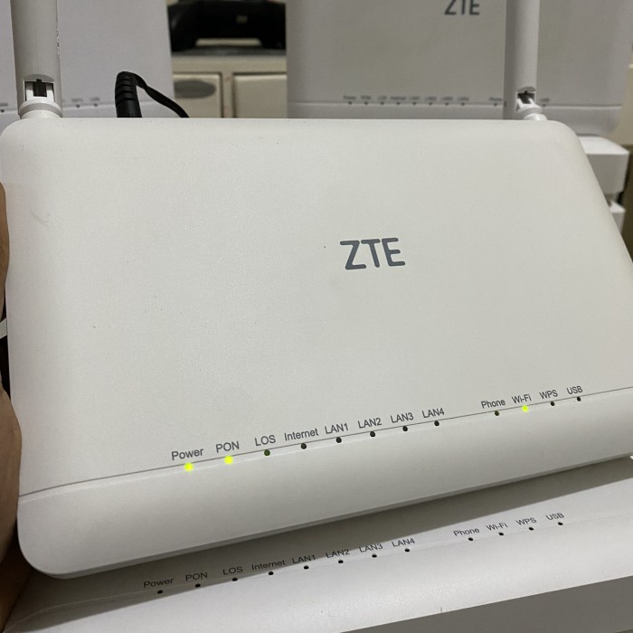 Jual JTTOP" ROUTER WIFI ONT GPON ZTE F609 V3 F670L ACCESS POINT ...