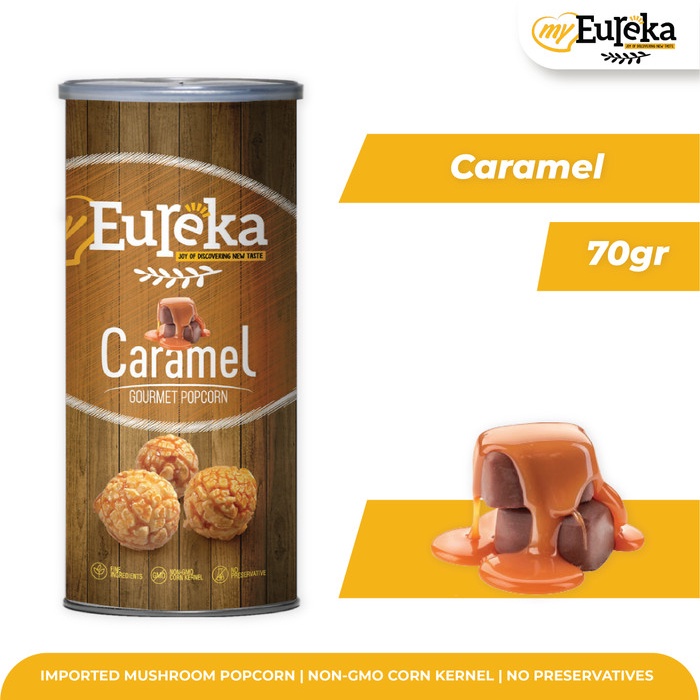 Jual ..... Eureka Popcorn Caramel Can 70Gr | Shopee Indonesia