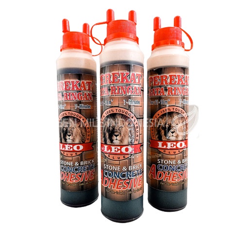 Jual PREMIUM Lem leo perekat bata ringan hebel roster 900gr 600gr 5203 ...