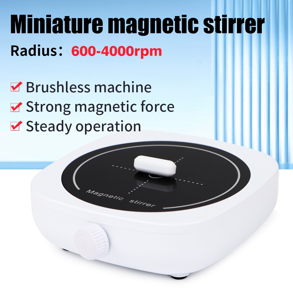 Jual Mini Stir Plate Magnetic Lab Stirrer with Stir Bars Magnetic Mixer ...