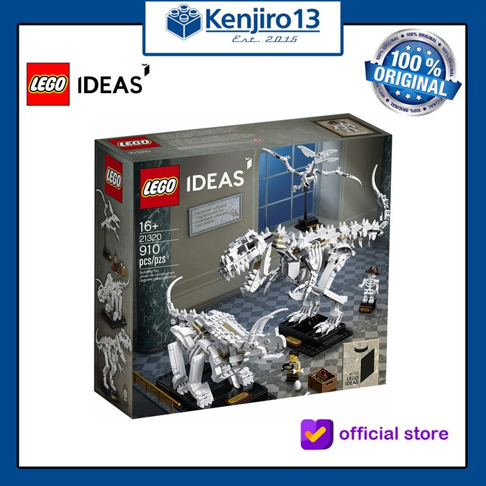 Jual Lego Ideas 21320 Dinosaur Fossils | Shopee Indonesia
