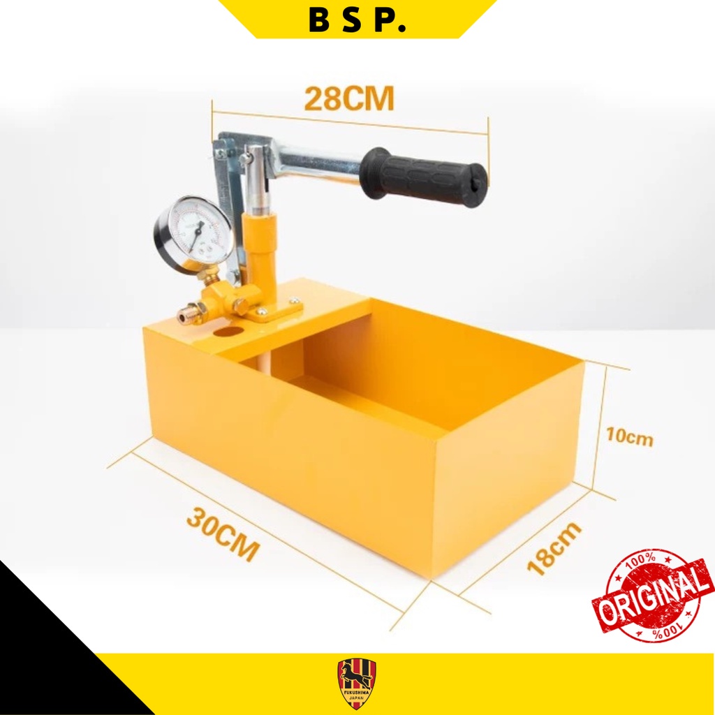 Jual Test Pump Manual 60 KG Alat Tes Tekanan Pipa Air Maks 60 BAR Test ...