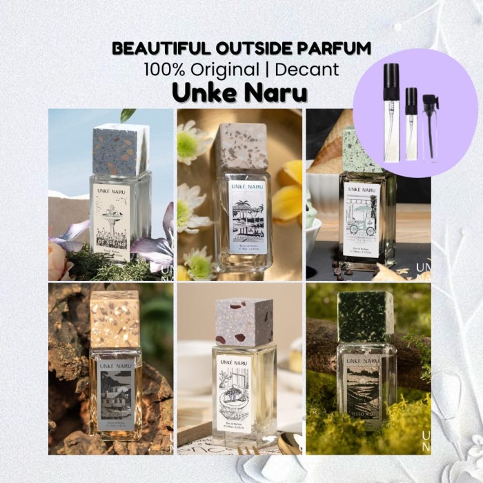 Jual [BestSeller] Share in Jar Decant Parfum Unke Naru by Nicholas ...