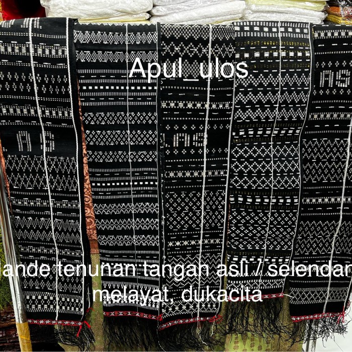 Jual Hande hande ulos sadum tarutung tenunan tangan selendang utk melayat | Shopee Indonesia