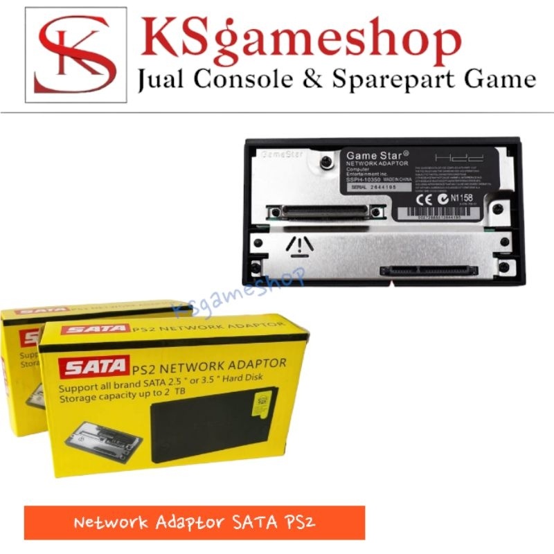 Jual ELEKTRO11- NA SATA PS2 GAMESTAR NETWORK ADAPTER SATA PS2 FAT SERI ...
