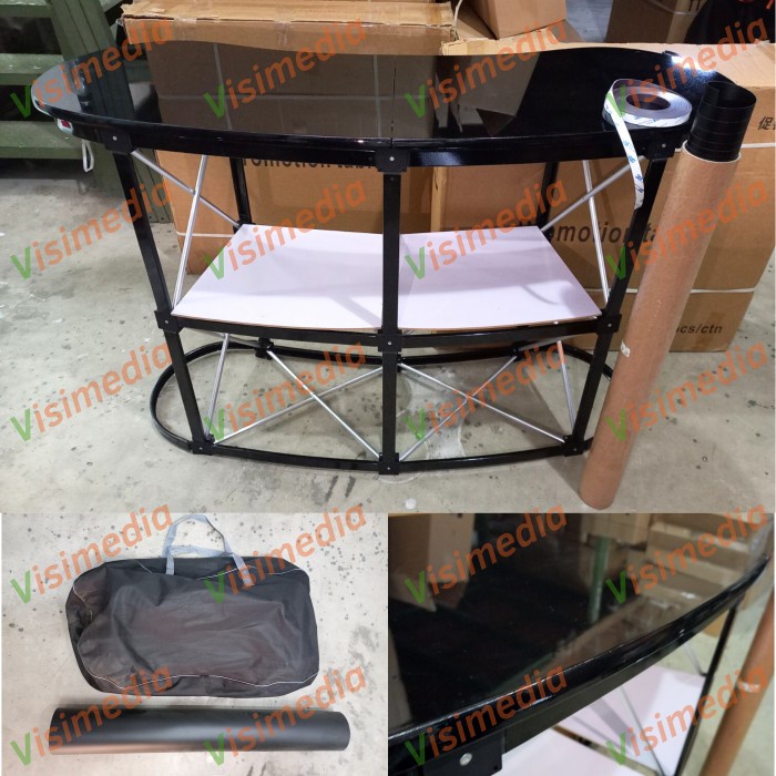 Jual Pop Up Table Premium Meja Promosi Booth Portable Pop Up Counter ...