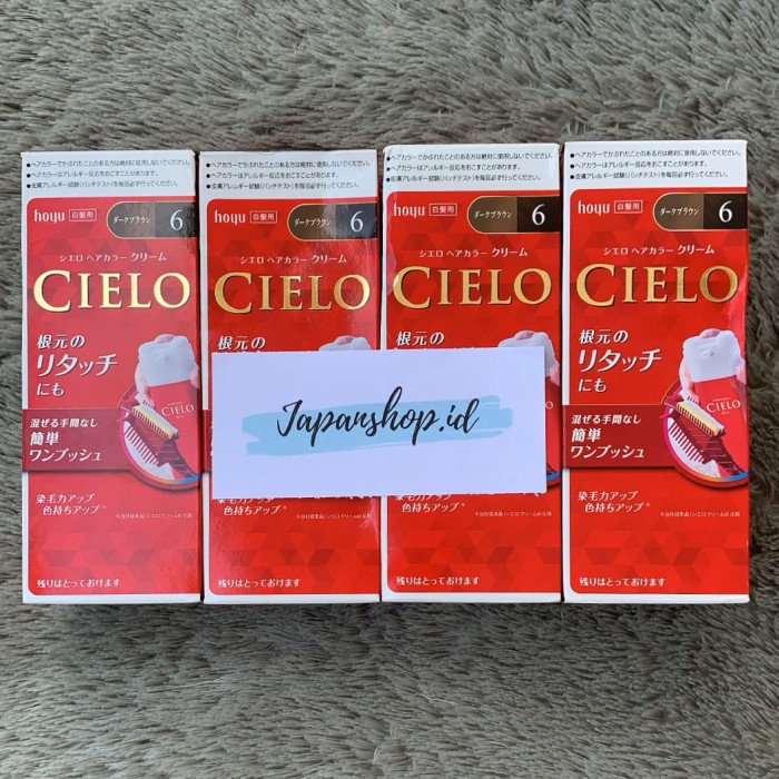 Jual HOYU CIELO Hair Color Cream Pewarna Rambut Japan | Shopee Indonesia