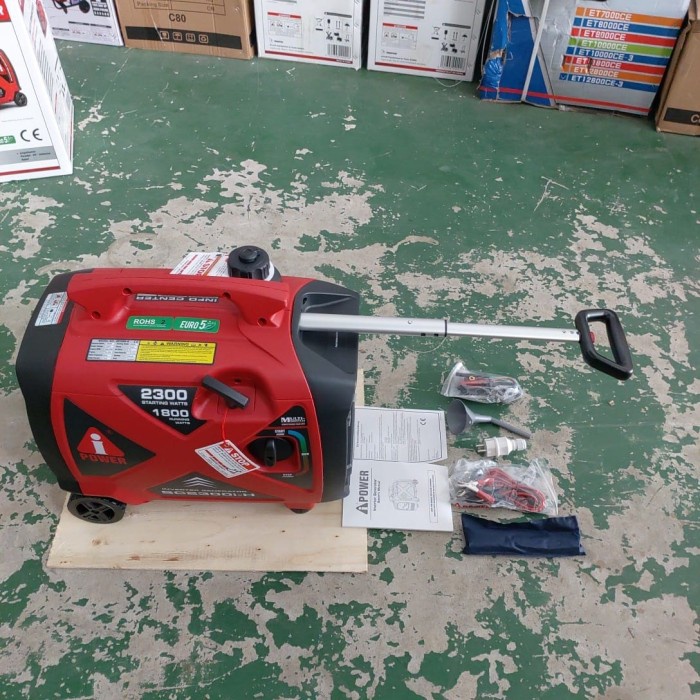 Jual genset super silent 2000 watt maks 2200 watt inverter generator ...