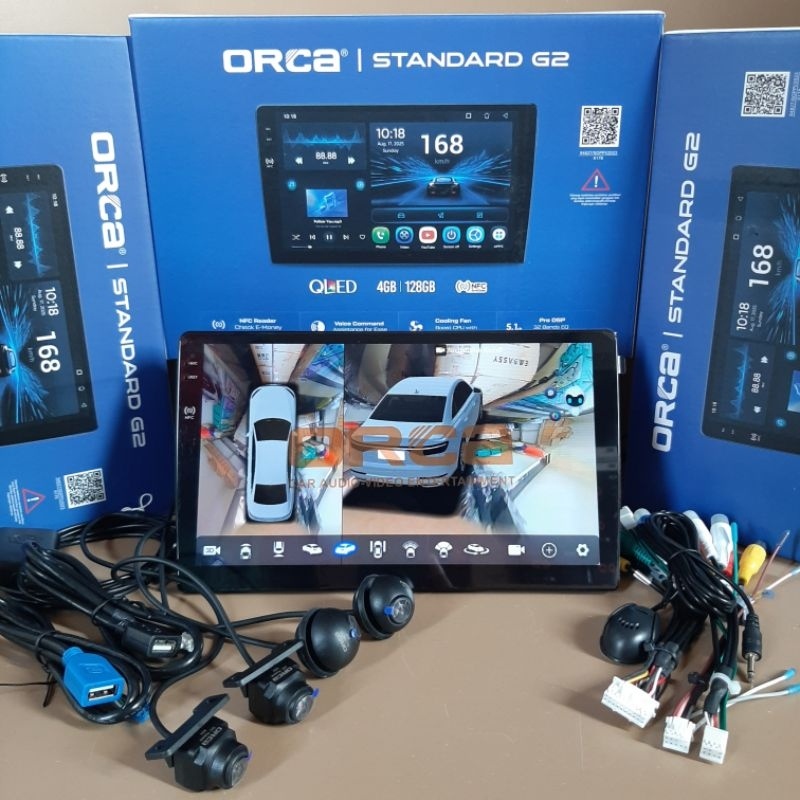 Jual Head Unit Android 9" ORCA RAM 4GB / 128GB ROM Head Unit Android ...