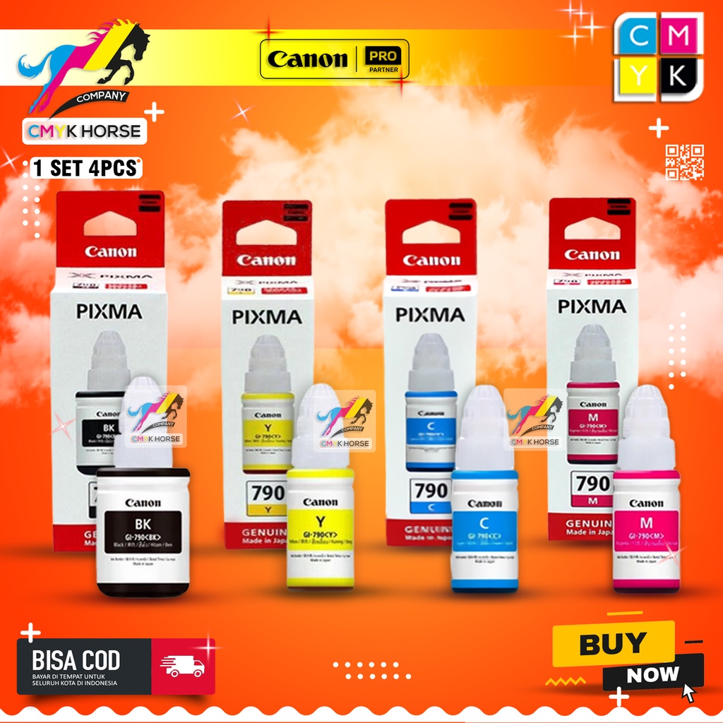 Jual Tinta printer canon pixma 790 SERIES G1010 G2010 G1000 G2000 G3000 ...