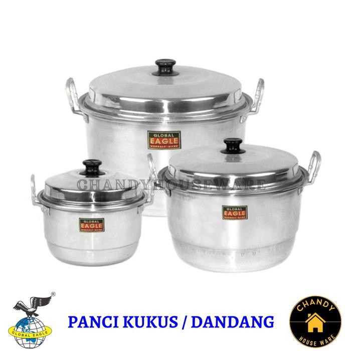 Jual PANCI KUKUS GLOBAL EAGLE ALUMINIUM DANDANG LANGSENG NASI UKURAN 20 ...