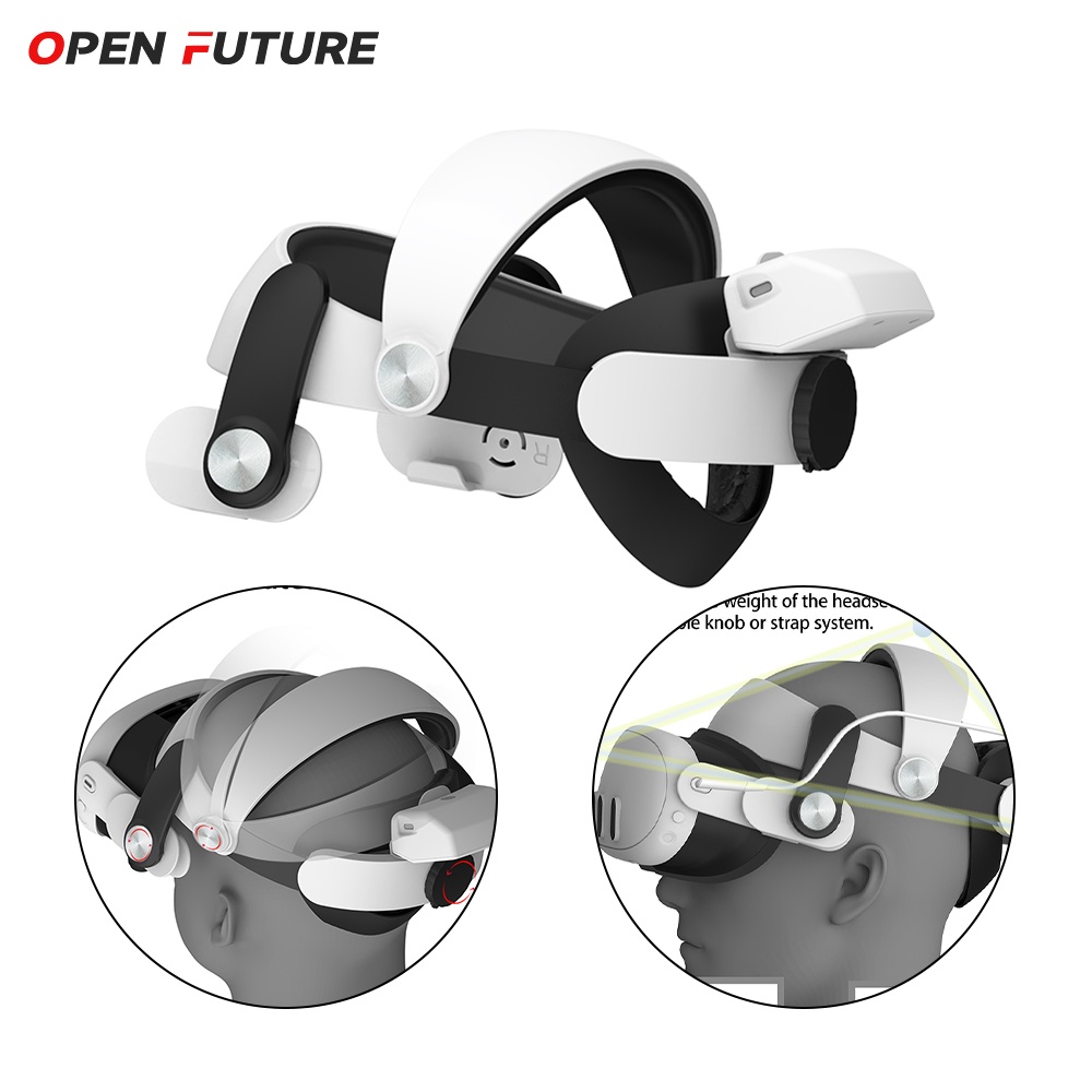 Jual Head Strap For Meta Quest 3S/Quest 3 Charging Adjustable Head ...