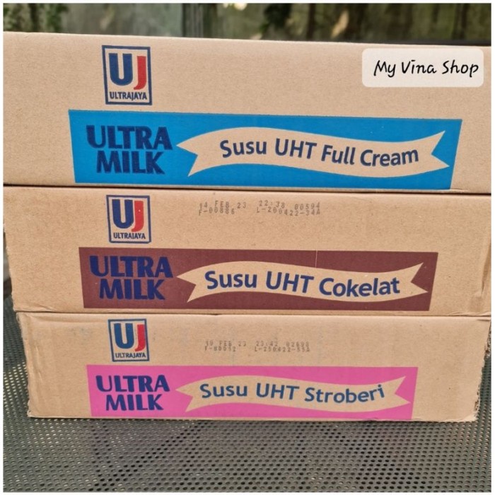 Jual (TopSeller) Susu UHT Ultramilk Mini 125 ml isi 40 pcs per karton (KHUSUS ) | Shopee Indonesia