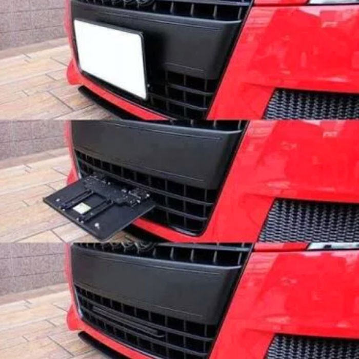 Jual PREMIUM Hide & Show Plate - Dudukan plat nomor mobil Retract ...