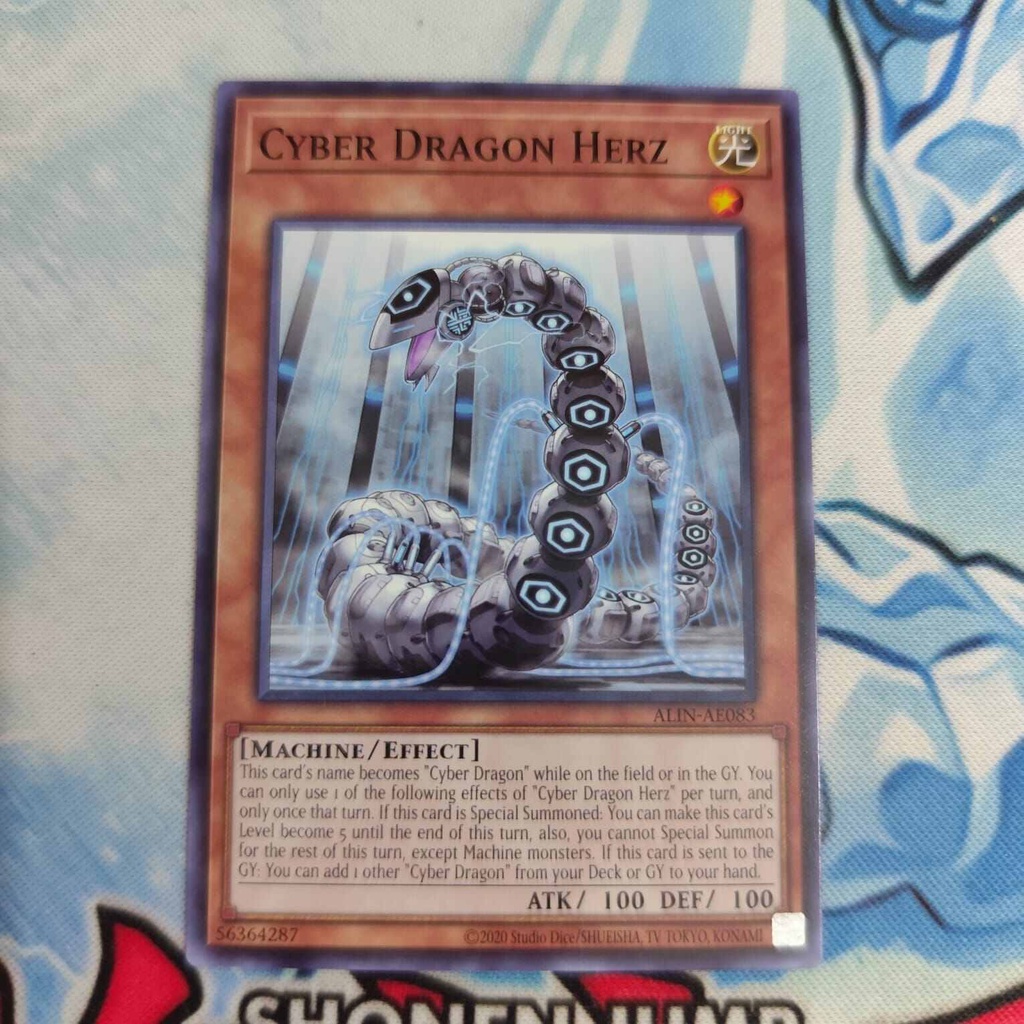 Jual yugioh AE cyber dragon herz ALIN-AE083 C original | Shopee Indonesia