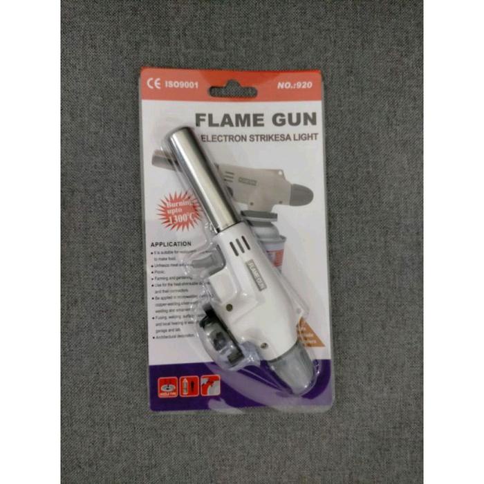 Jual (Expert) Gas Torch Portable Flame Gun Blow Torch Barbeque Kepala Alat Bakar Blow Torch ...