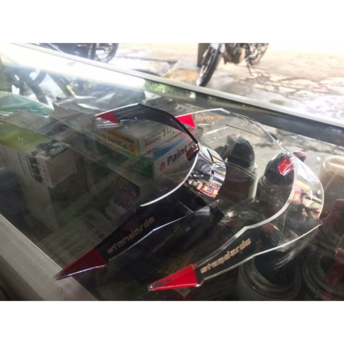 Jual [Expert] SPOILER HELM INK DYNAMIC DYNAMIK AKRILIK TEBAL 3MM MODEL ...