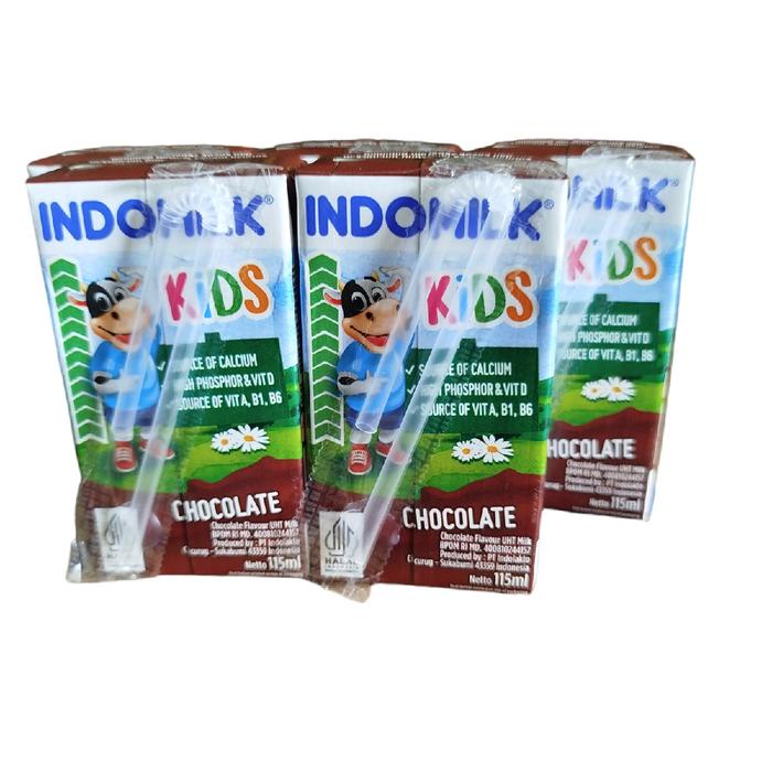 Jual INDOMILK KIDS SUSU KOTAK RASA COKLAT 115ML MINUMAN SUSU UHT TERBARU | Shopee Indonesia