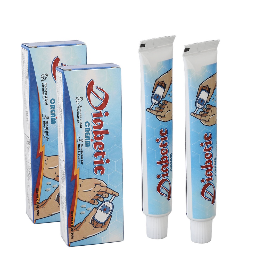 Jual New Diabetics Body Lotion Dry Skin Care Cream 2pcs 20g ...