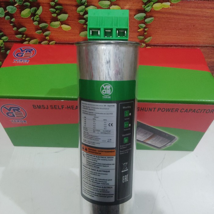 Jual Capacitor Bank Vorge 5Kvar Kapasitor Vorge 5 Kvar 415V 415 Volt Garansi 2 Tahun | Shopee ...