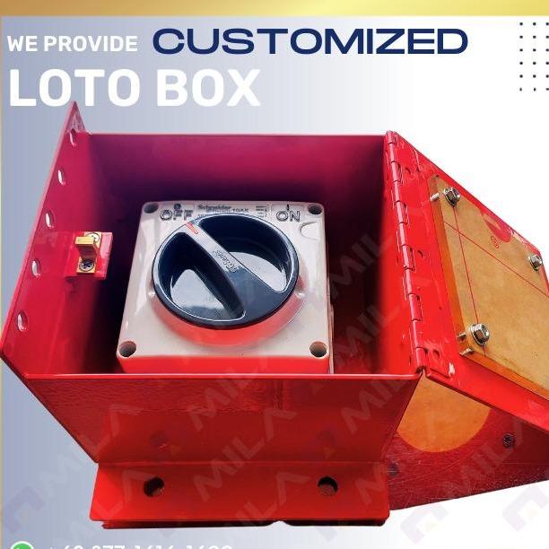 Jual Loto Box Safety Device Lockout Switch Schneider 56Sw110 / Loto Box ...