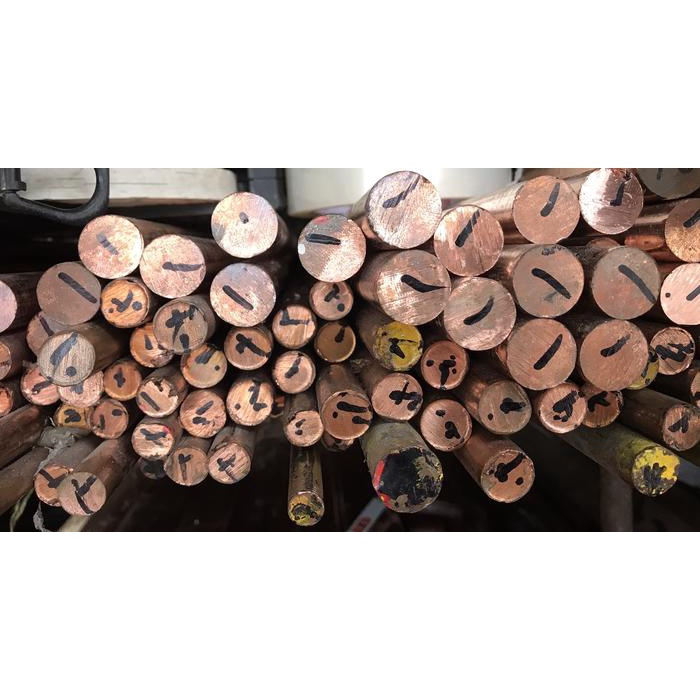 Jual Gemilang Karya Ground Rod / Copper Rod Tembaga Asli 3/4 Inch X 3M ...