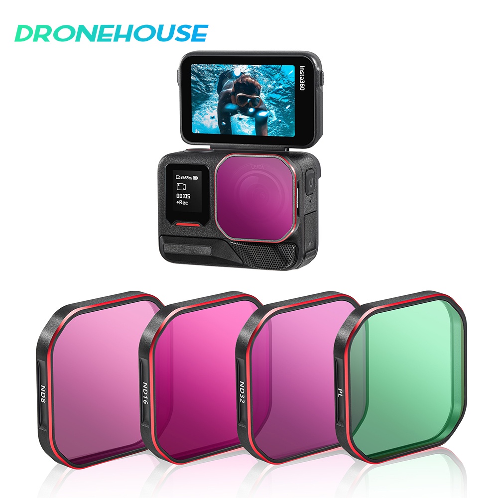 Jual Lens Filter For Insta360 Ace Pro 2 ND Filter Set ND8 ND16 ND32 PL ...