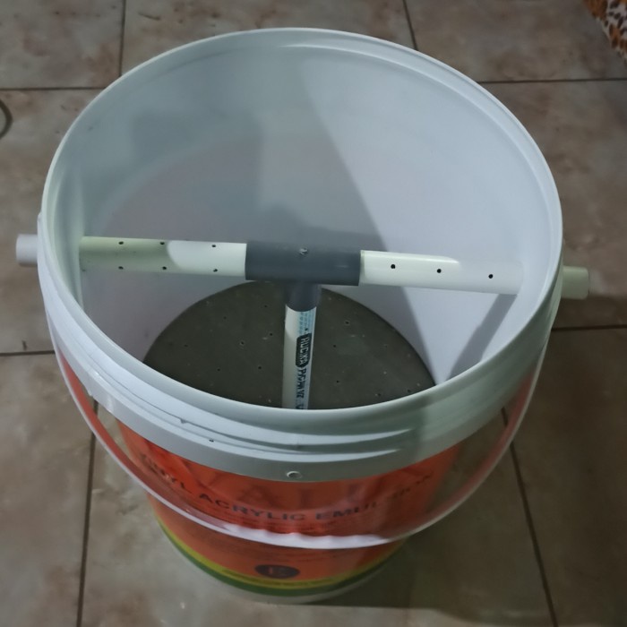 Jual Paket Lengkap Ember Komposter Single Besar 25kg /20 lt Plus Kran ...