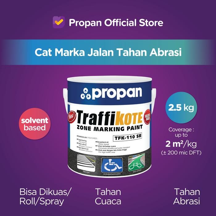 Jual Cat Marka Jalan Propan Traffikote Solventbased 2.5Kg Tfk-110 Sb ...