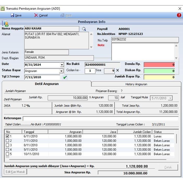 Jual Software Aplikasi koperasi dan kredit barang | Shopee Indonesia
